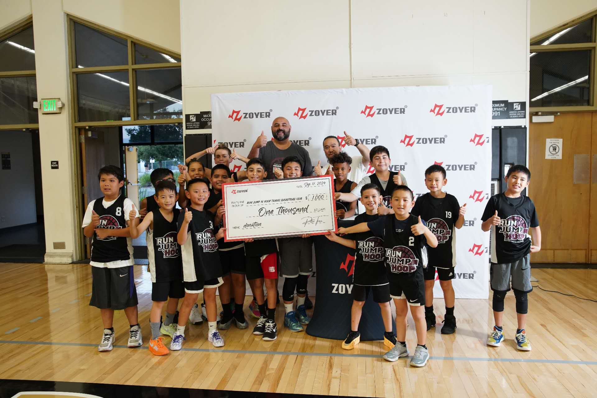 Empowering Young Athletes: Zoyer's Exciting Partnership with Run Jump